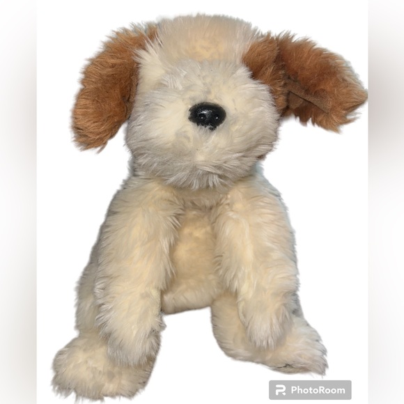 Ty | Toys | Vintage 995 Ty Patches 17 Puppy Dog Brown Cream Stuffed ...